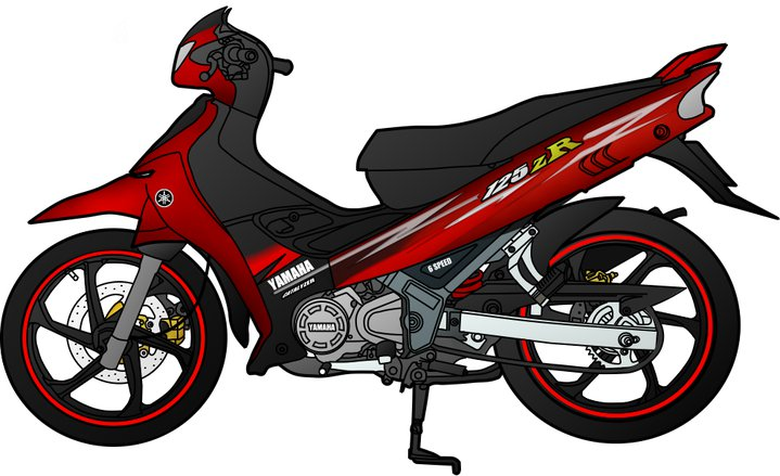 YAMAHA 125ZR Era 2 stroke yang menyisakan cerita..top speed 200 Kpj ...