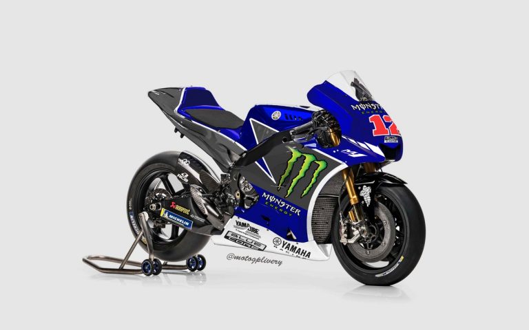 Warna Baru Yamaha M1 2019 Versi MotoGP Livery Pertahankan Warna Biru ...